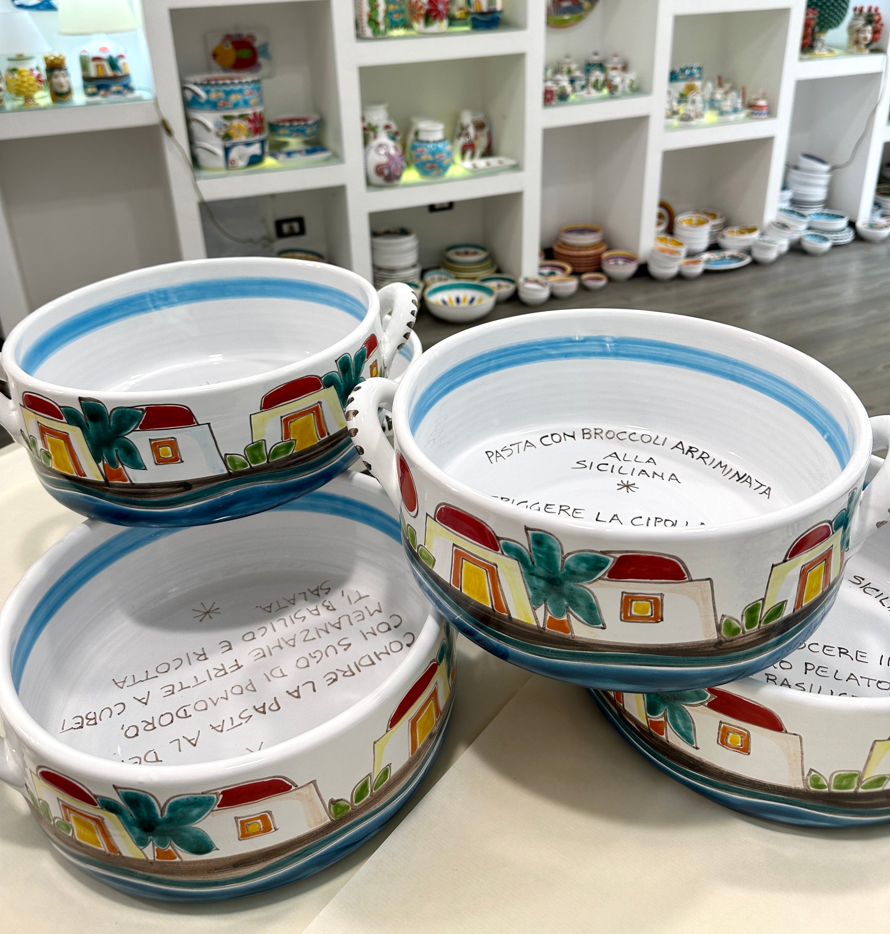 Pans With Recipe – Ceramiche Di Sicilia