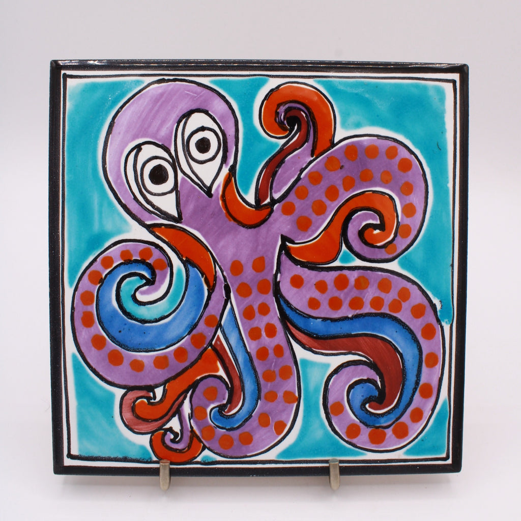 Octopus tile – Ceramiche Di Sicilia