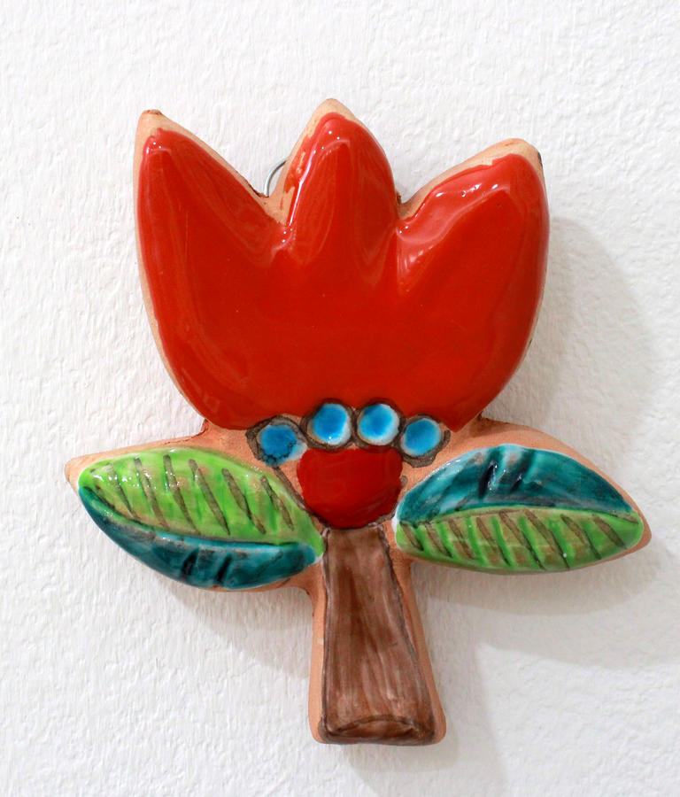 Ceramic tulip | Ceramics of Sicily | HandMade – Ceramiche Di Sicilia